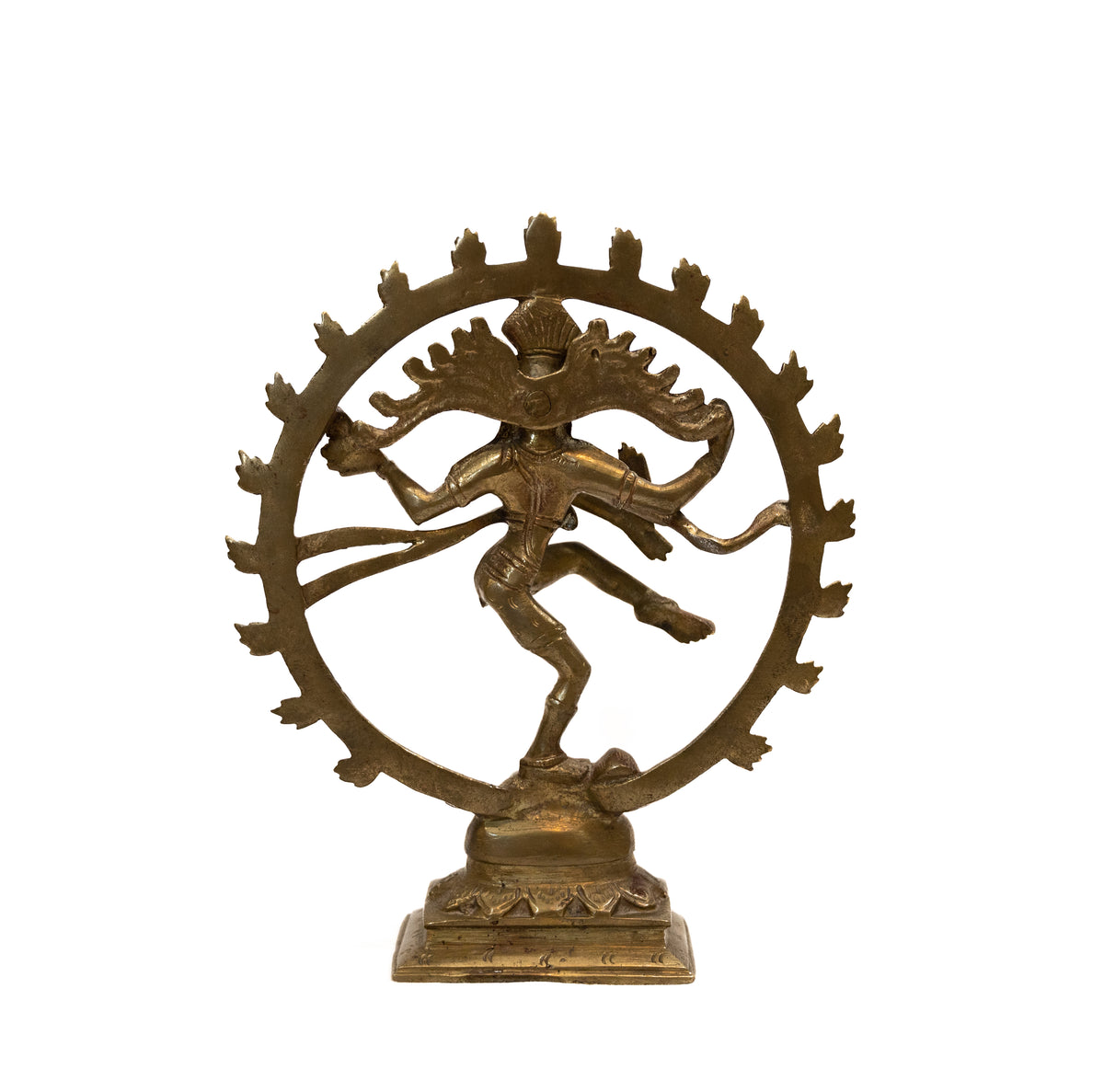 Nataraj Murti - Lord Shiva (lighter patina) – Adhyatmik Store